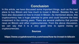 A beginner's guide on why and how to invest in bitcoin | PPTX ...