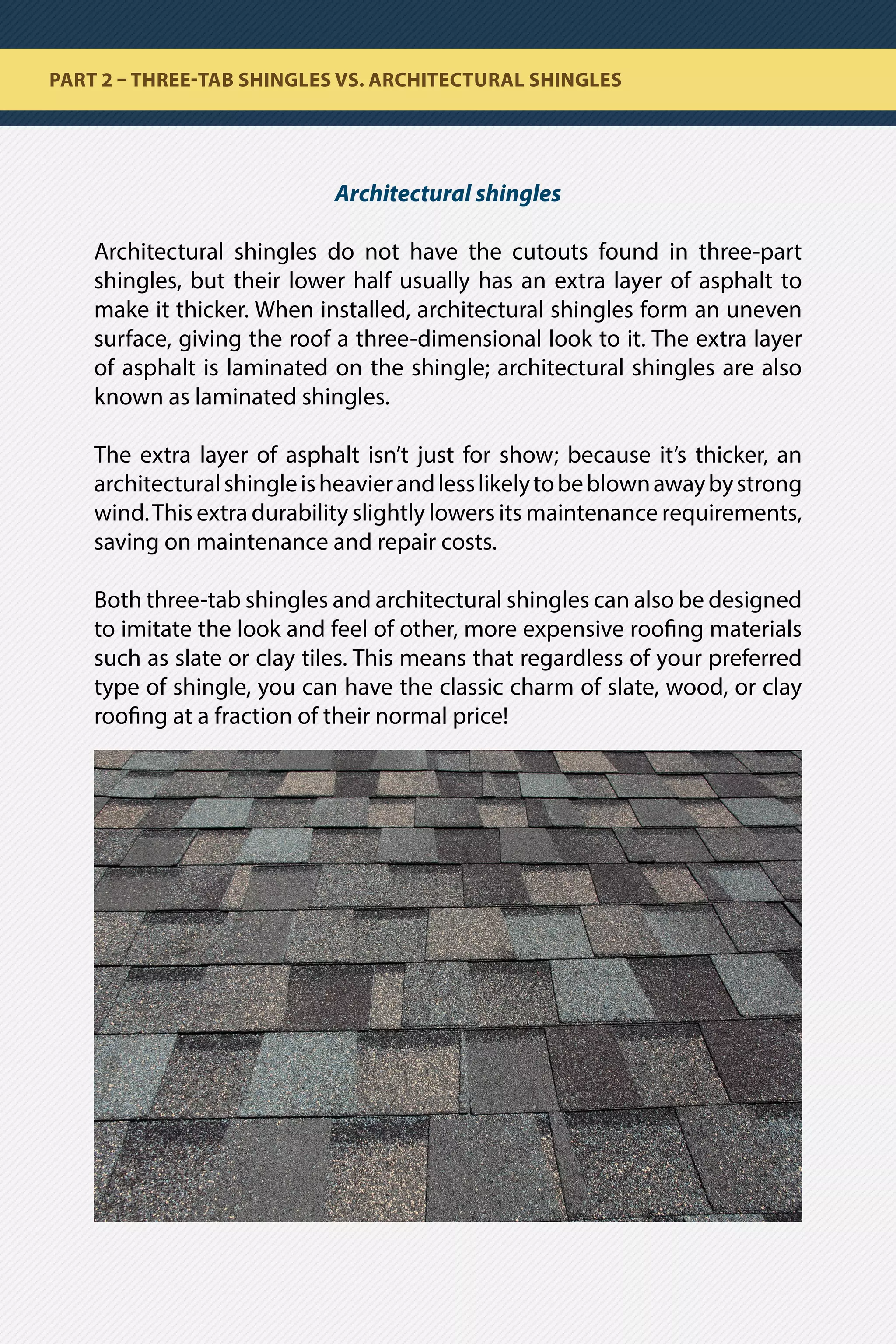 A beginner's guide to asphalt shingle roofing | PDF