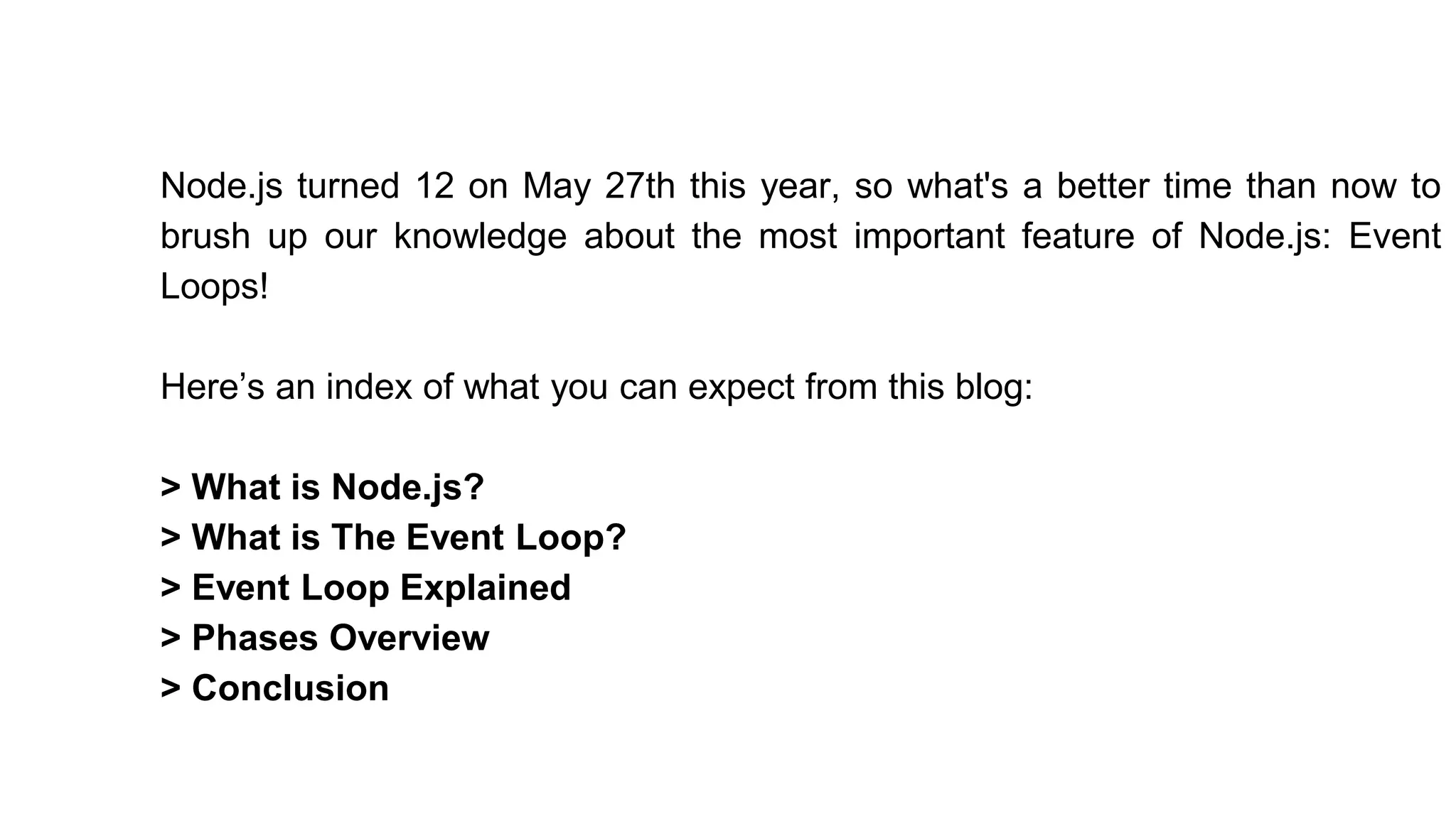 A beginner's guide to eventloops in node | PPT