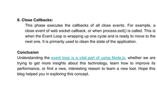 A beginner's guide to eventloops in node | PPT