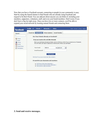 A Beginners Guide To Facebook | PDF