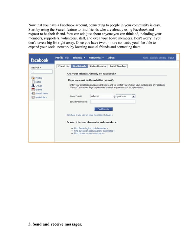 A Beginners Guide To Facebook | PDF