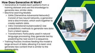 A Beginner’s Guide to Generative AI for Business | PPTX