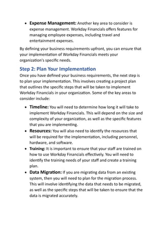 A Beginner's Guide to Implementing Workday Financials in Your ...