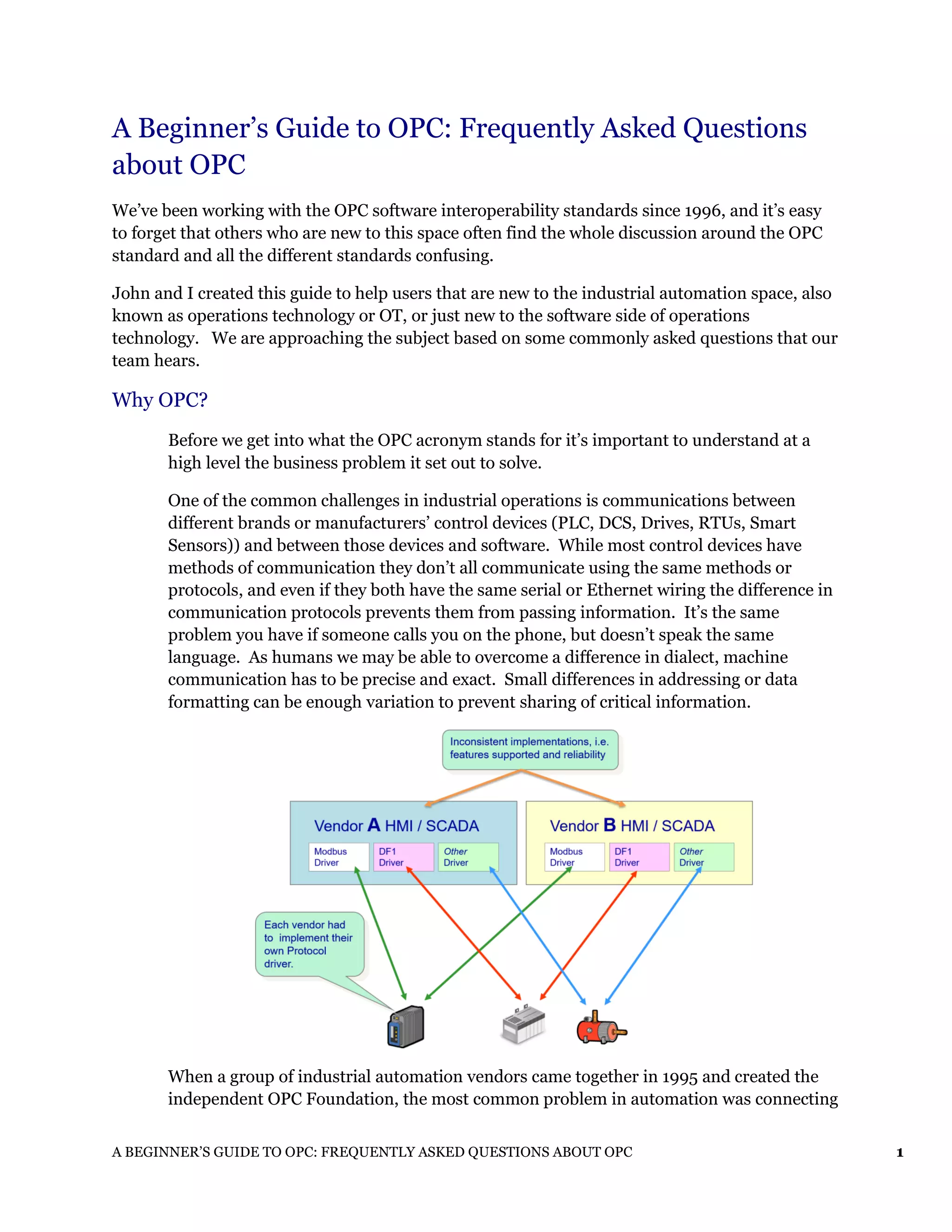 A beginners guide_to_opc-fa_qs | PDF | Operating Systems | Computer Software and Applications