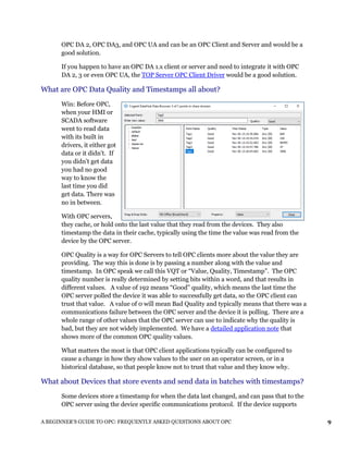 A beginners guide_to_opc-fa_qs | PDF | Operating Systems | Computer Software and Applications