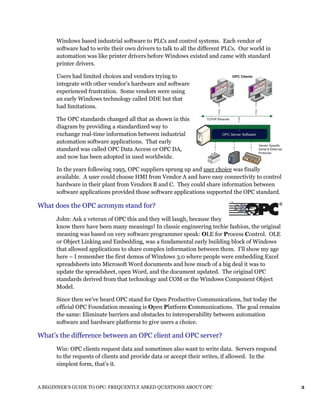 A beginners guide_to_opc-fa_qs | PDF | Operating Systems | Computer Software and Applications
