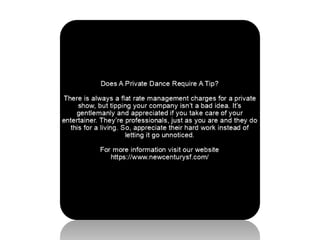 A Beginners Guide to Strip Club Etiquette | PPTX