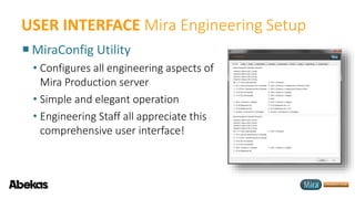 Abekas Mira Production Server | PPTX