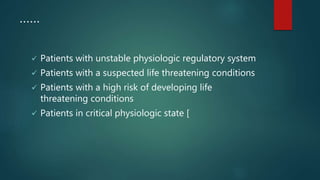 noninvasive monitoring in ICU | PPTX