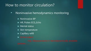 noninvasive monitoring in ICU | PPTX