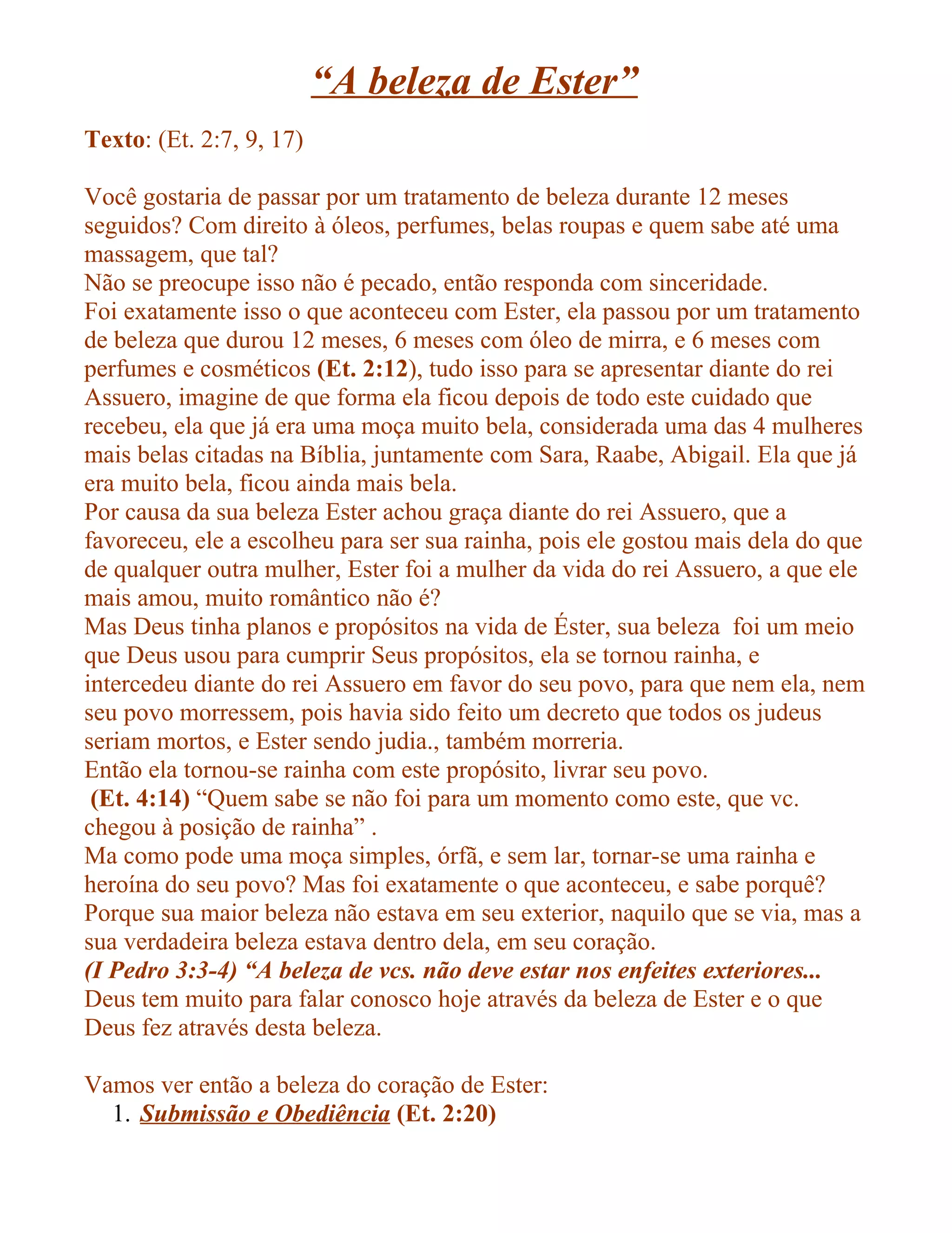 A beleza de_ester | PDF