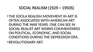 Movements in Interwar Modern Art: Dada, Surrealism , De Stijla and ...
