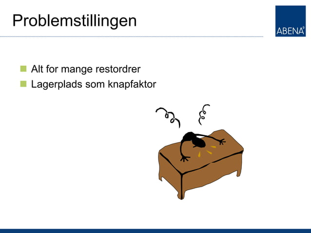 ABC Breakfast Club m. Abena: 40% færre restordre | PPTX