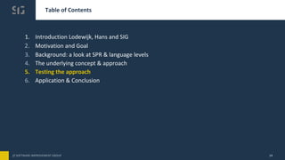 A benchmark based approach to determine language verbosity - Hans ...