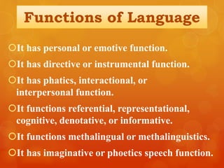 Language, Religion and ideology | PPTX