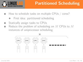 Luca Abeni - Real-Time Virtual Machines with Linux and kvm | PPT