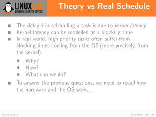 Luca Abeni - Real-Time Virtual Machines with Linux and kvm | PPT
