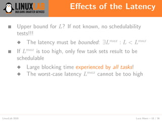 Luca Abeni - Real-Time Virtual Machines with Linux and kvm | PPT
