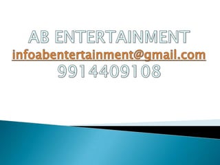 Ab Entertainment | PPT