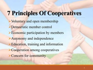 Role Of Cooperatives in AgriBusiness Development | PPTX