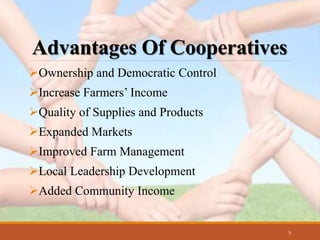Role Of Cooperatives In Agribusiness Development Pptx