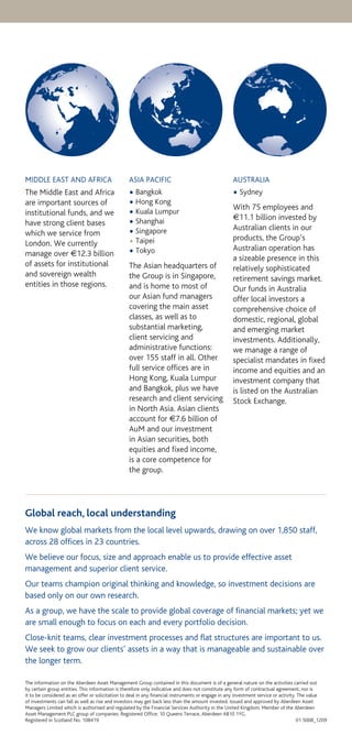 Aberdeen Overview | PDF