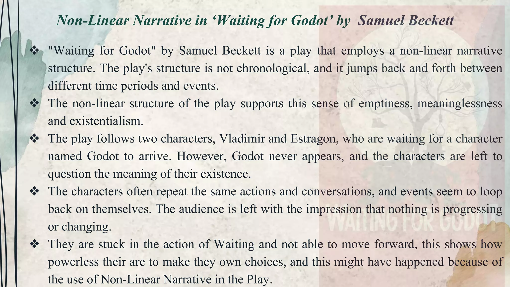 The_Use_of_Non-Linear_Narrative_in_Theater_of_the_Absurd.pptx