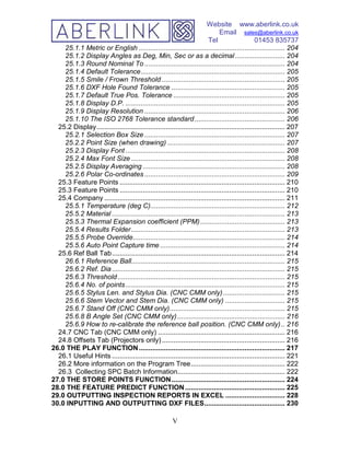 Aberlink 3 d manual | PDF