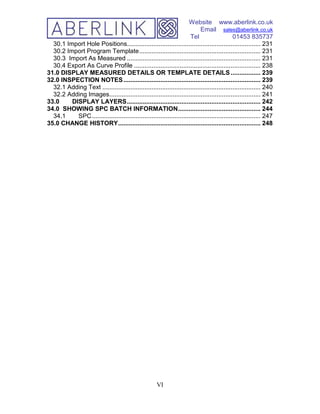 Aberlink 3 d manual | PDF