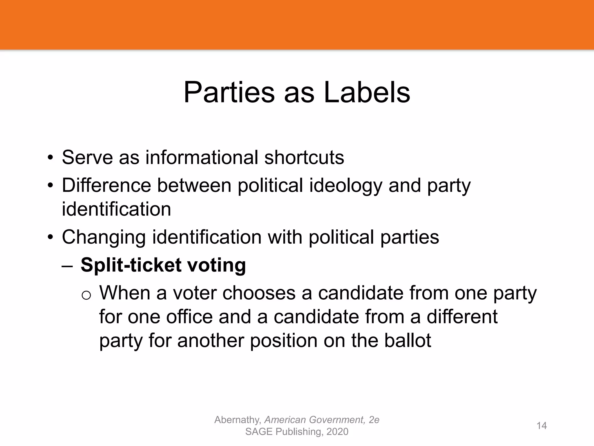 Abernathy2e full ppt09_political_parties_edited | PPTX | Elections ...