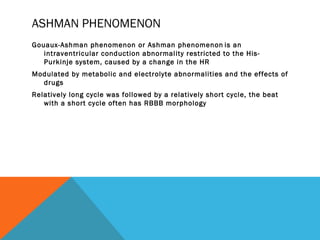 Aberrant conduction | PPT