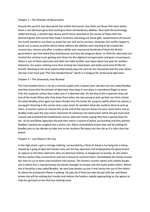 Aberrant no exile plot | PDF