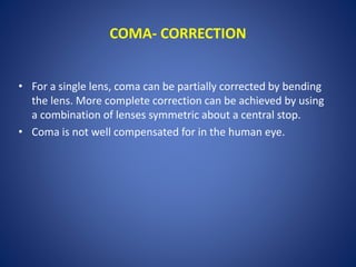 Aberration and Ophthalmic Lens Design.ppt
