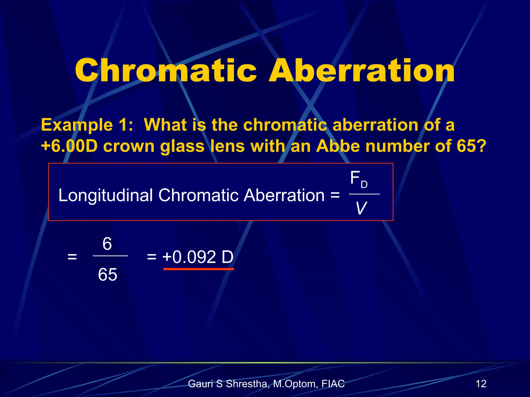 Aberrations | PPT