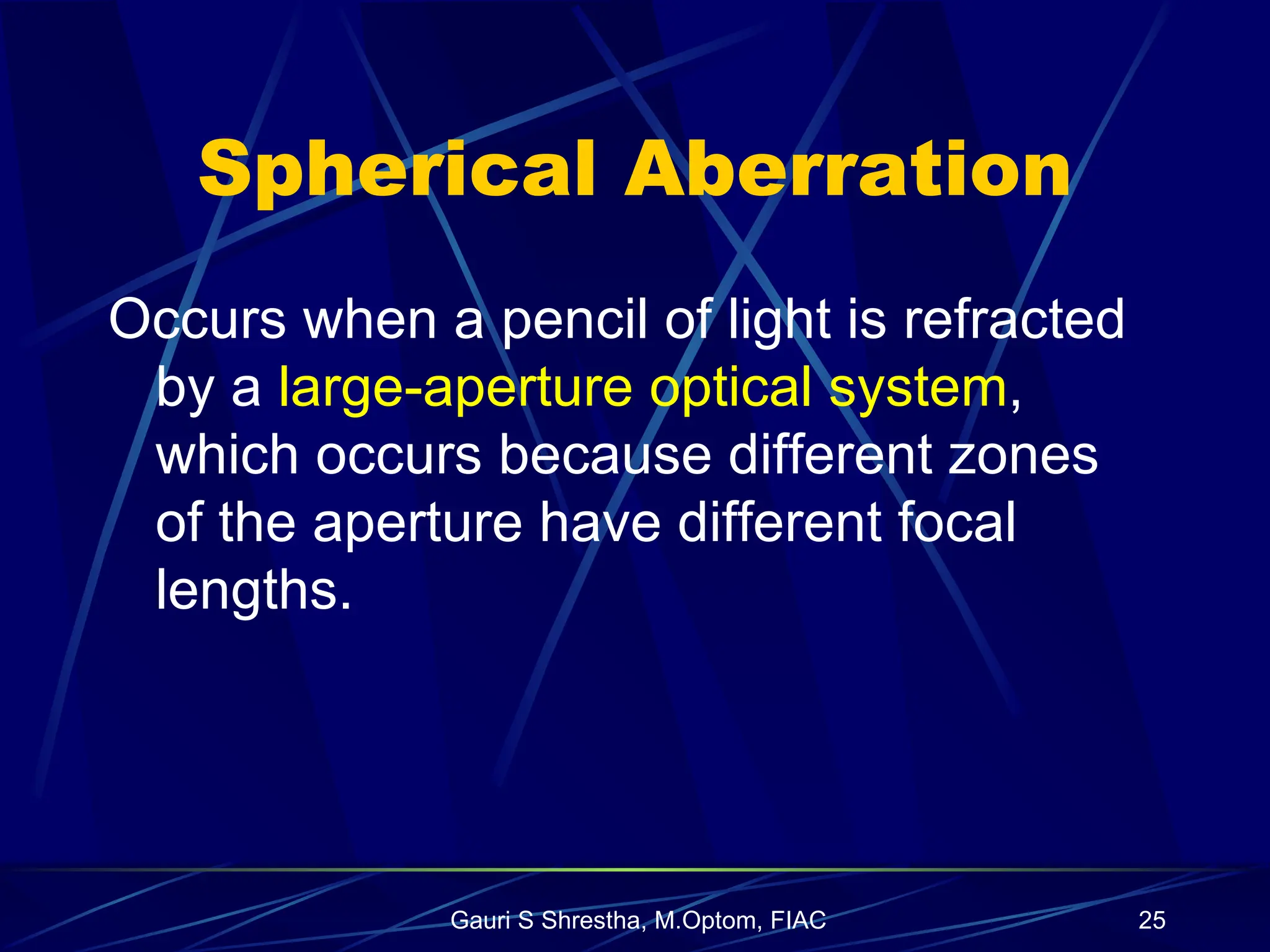 Aberrations | PPT