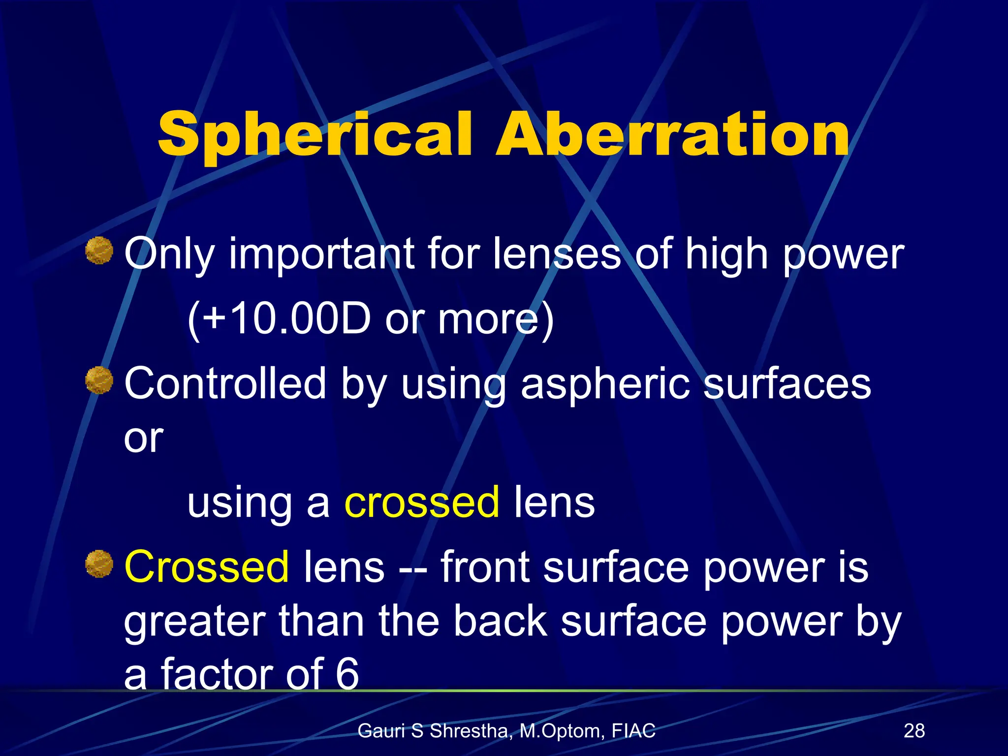 Aberrations | PPT
