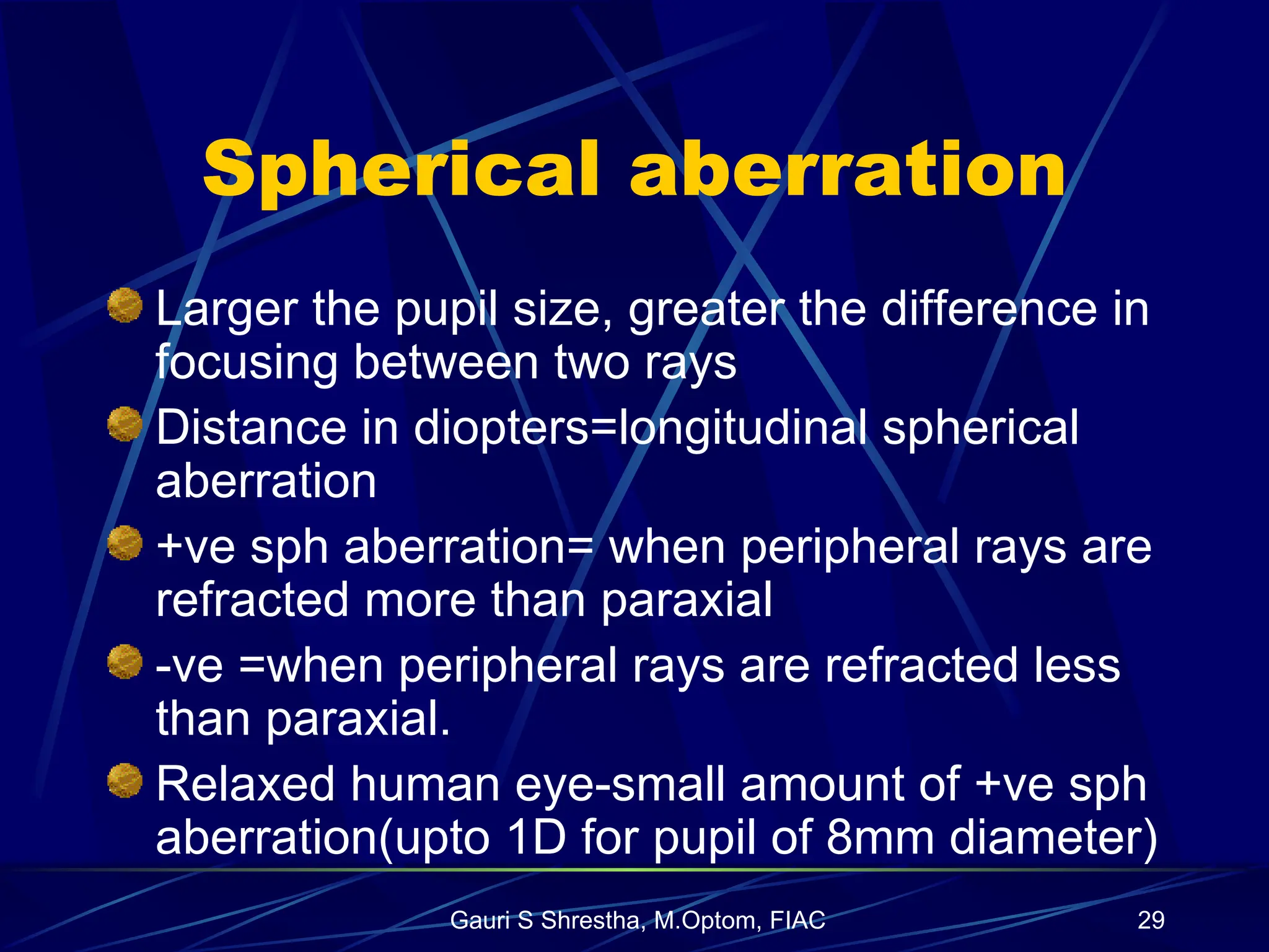 Aberrations | PPT