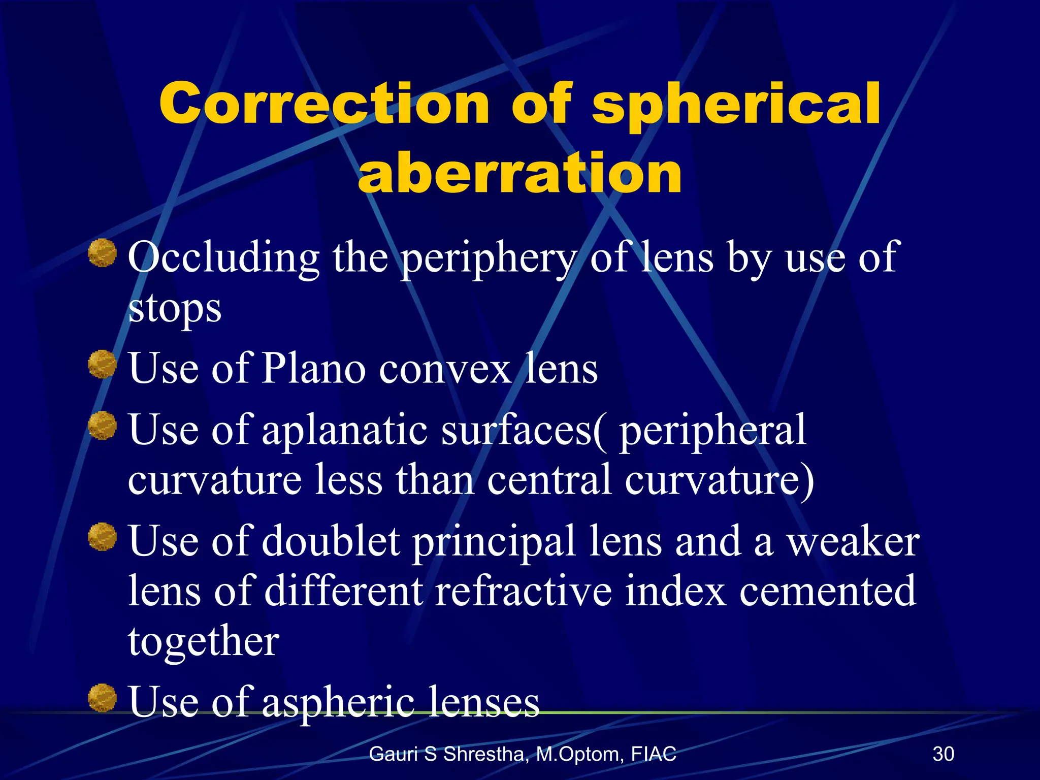 Aberrations | PPT