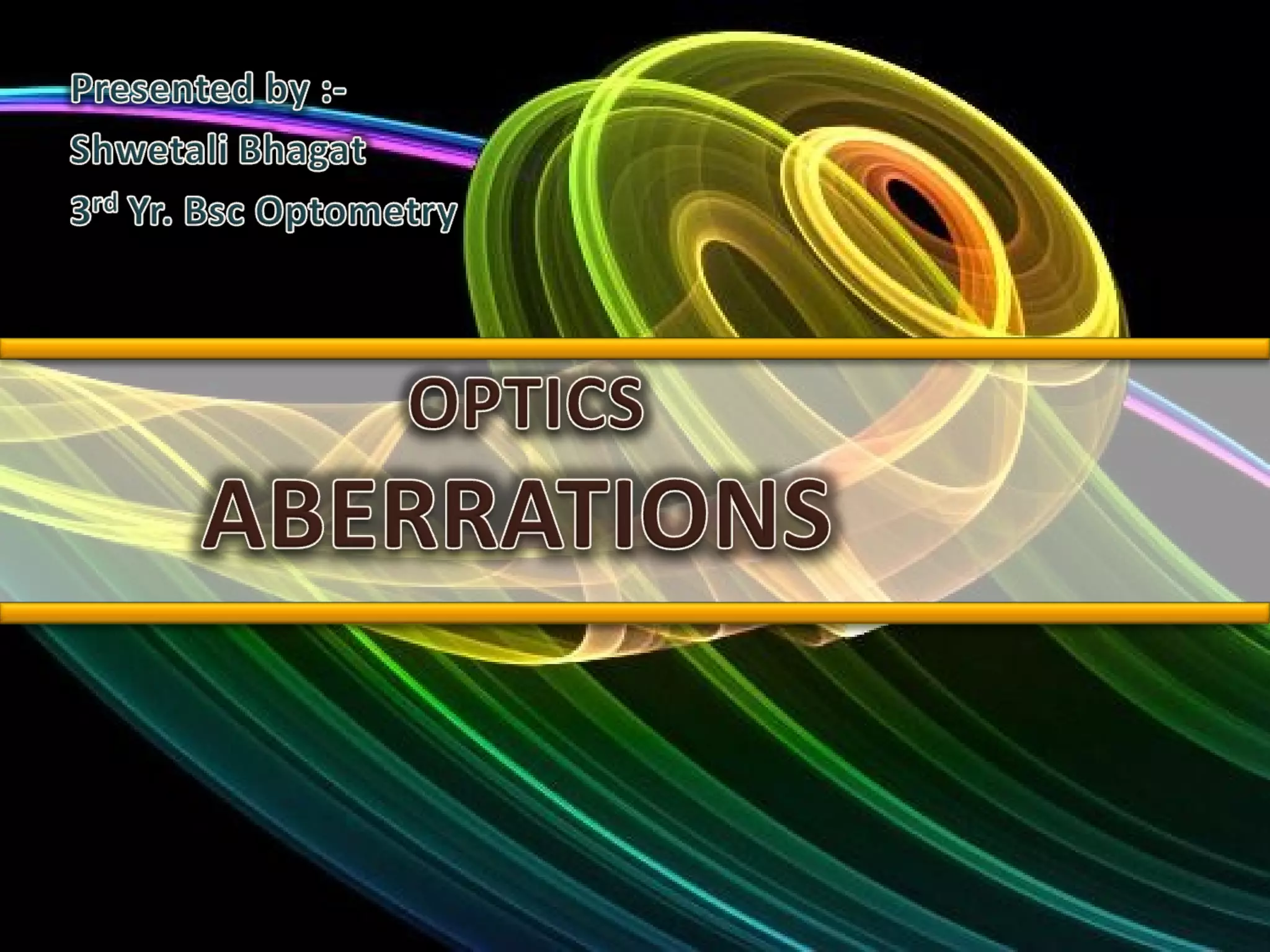 Aberrations | PPT