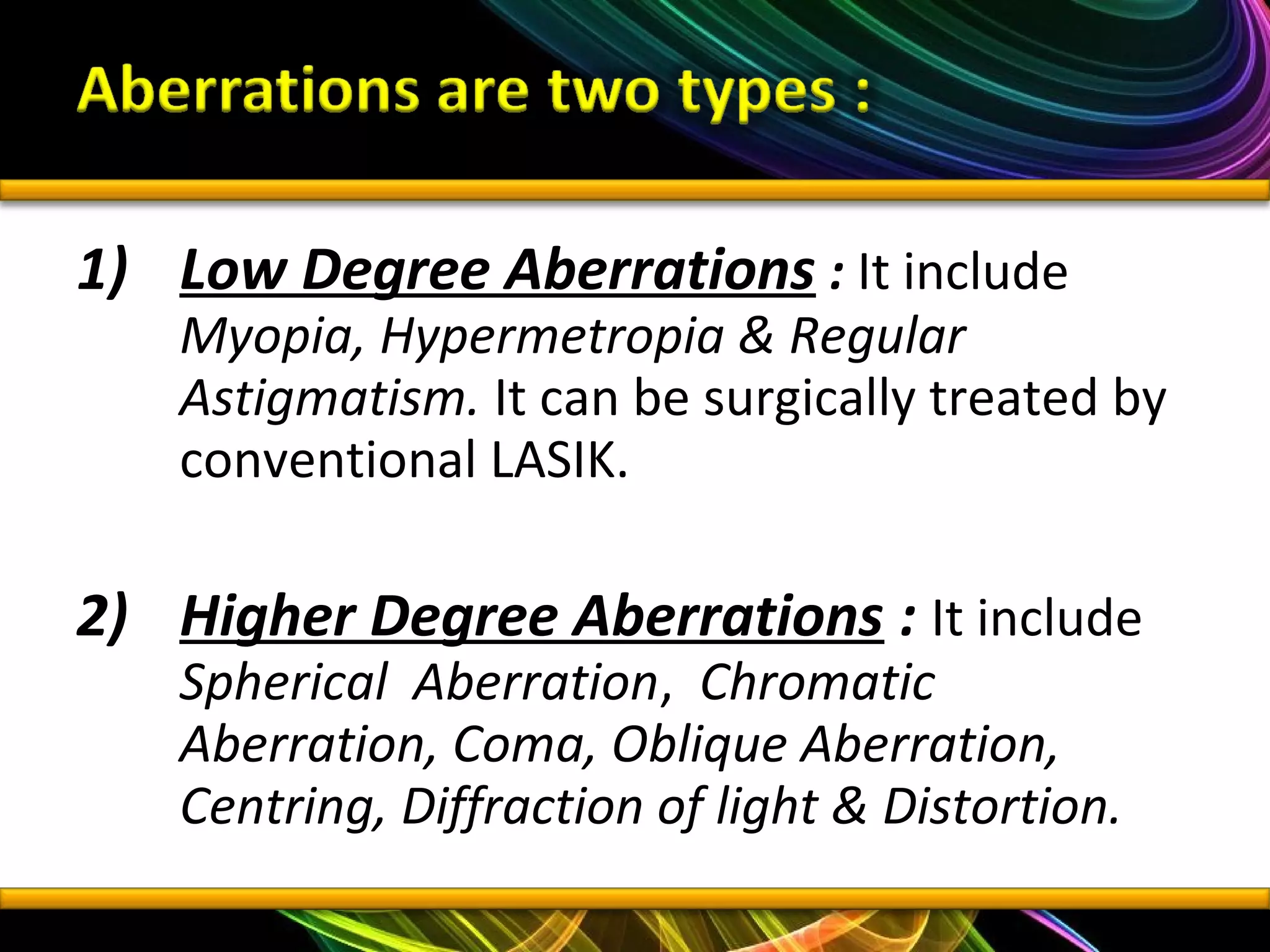 Aberrations | PPT