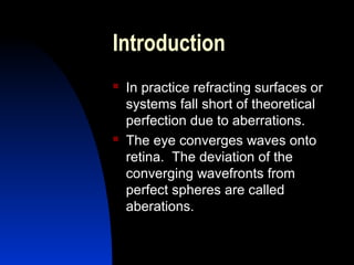 Aberrations of Lenses | PPT