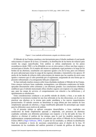 Aberturas en losa | PDF