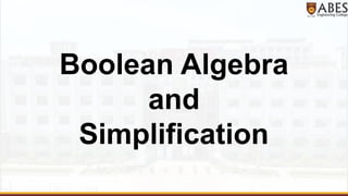 ABES - Introduction to Boolean Algebra and K-Maps.pptx
