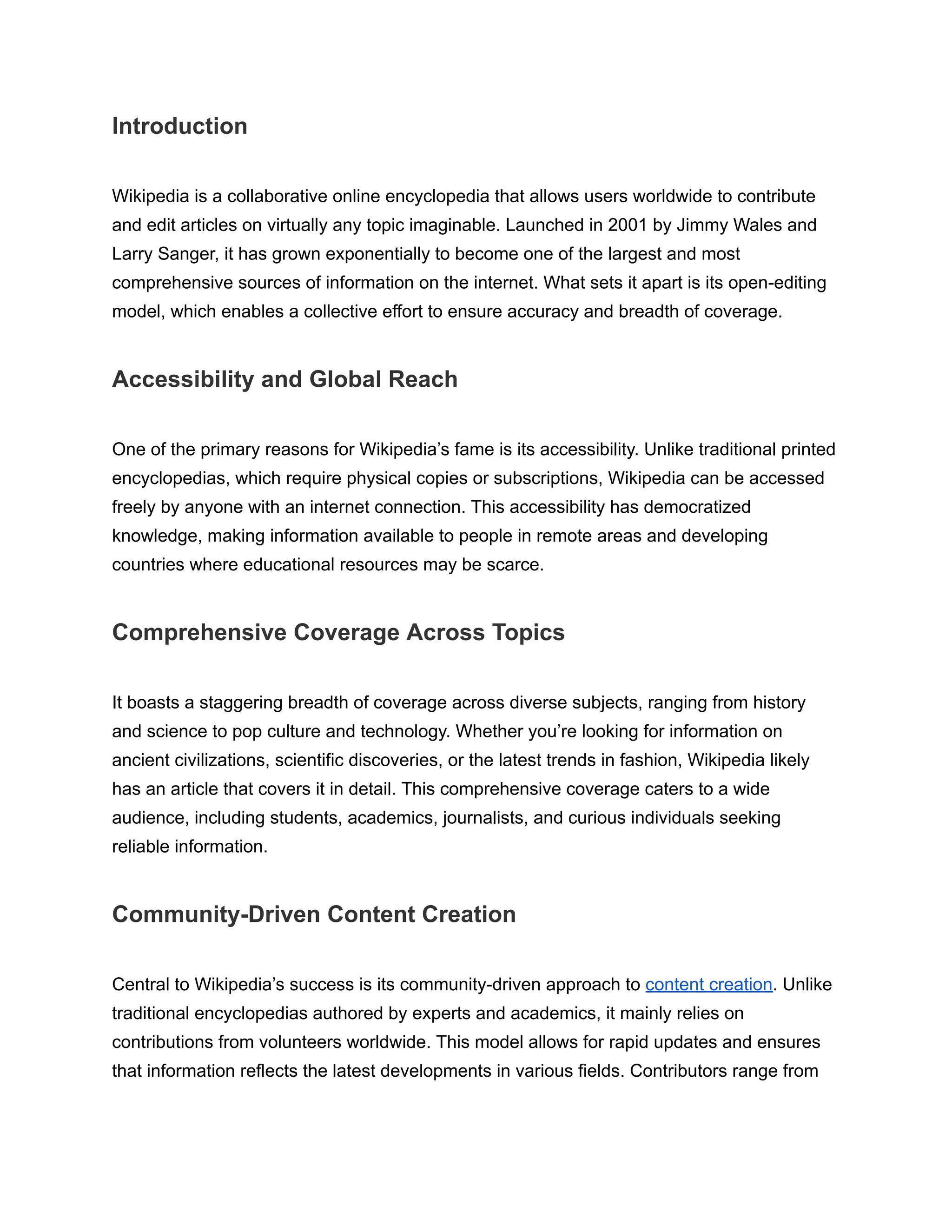 A Best Educational Platform for all Types of People or why Wikipedia is ...