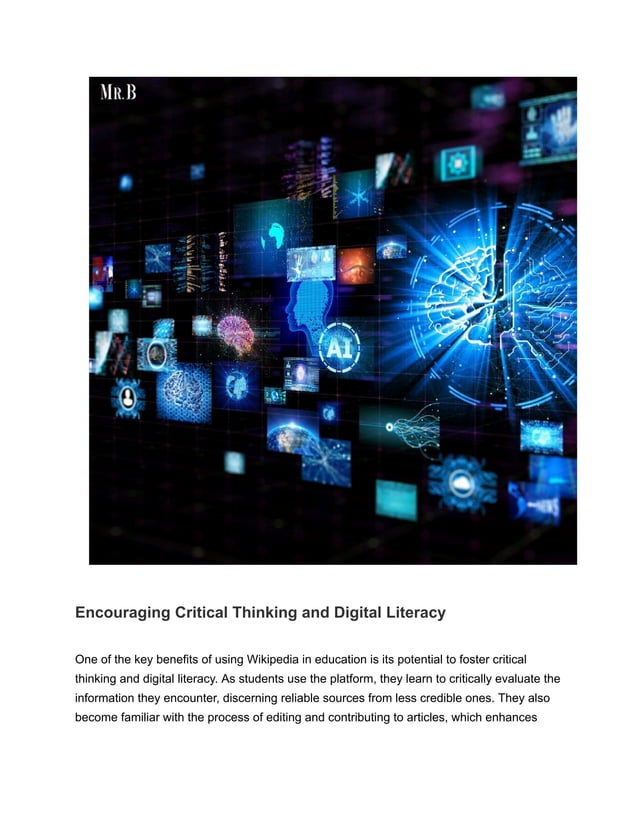 A Best Educational Platform for all Types of People or why Wikipedia is ...