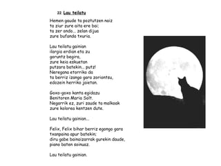 Abestien liburua l.h. | PPT