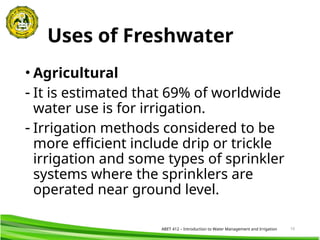 ABET_Introduction to Water Management.pptx