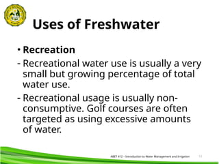 ABET_Introduction to Water Management.pptx