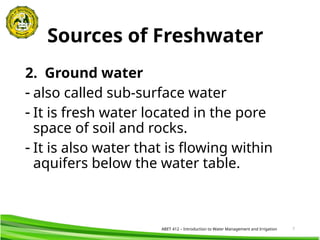 ABET_Introduction to Water Management.pptx